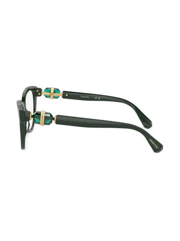 SWAROVSKI Crystal-embellished Cat-eye Frame Glasses