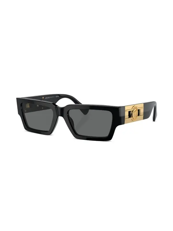 Versace Medusa Head Rectangle-frame Sunglasses