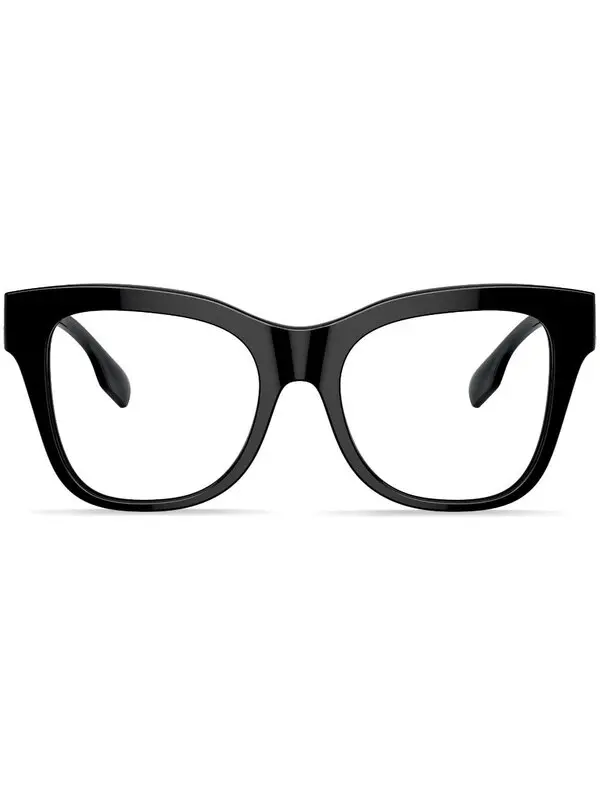 Burberry Tb-motif Square-frame Glasses - Black