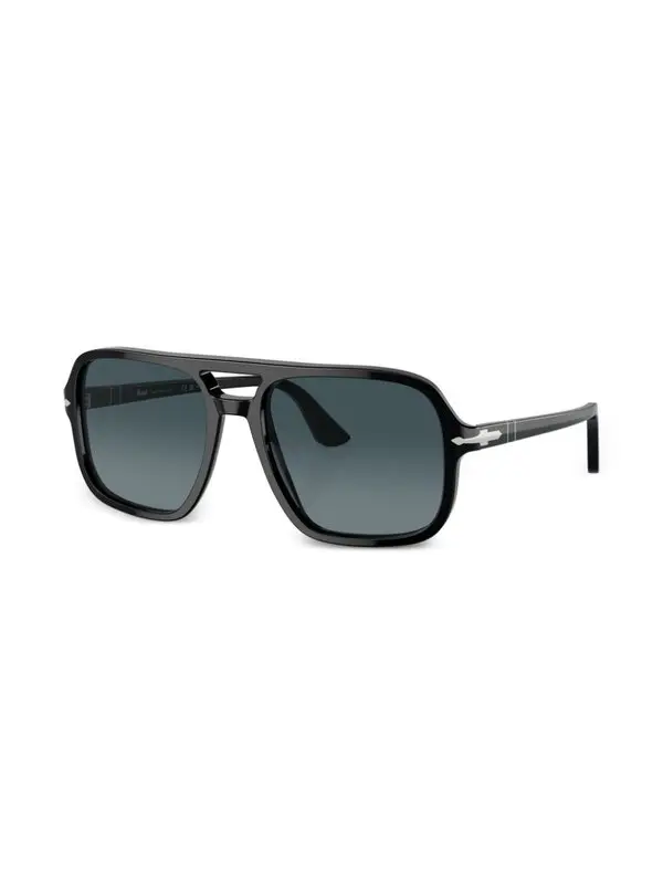 Persol Pilot-frame Sunglasses - Black