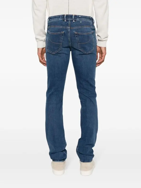 Jacob Cohen Stonewashed Skinny Jeans