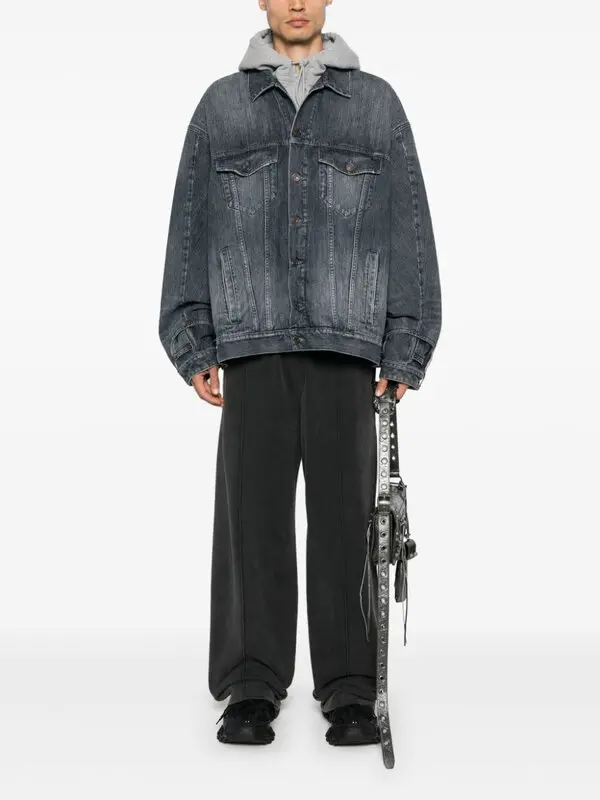 Balenciaga Deconstructed Denim Jacket
