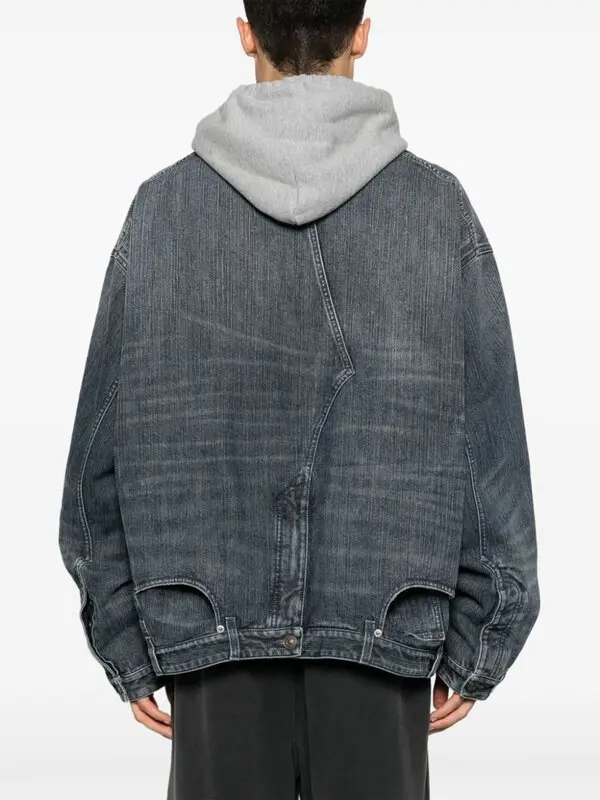 Balenciaga Deconstructed Denim Jacket