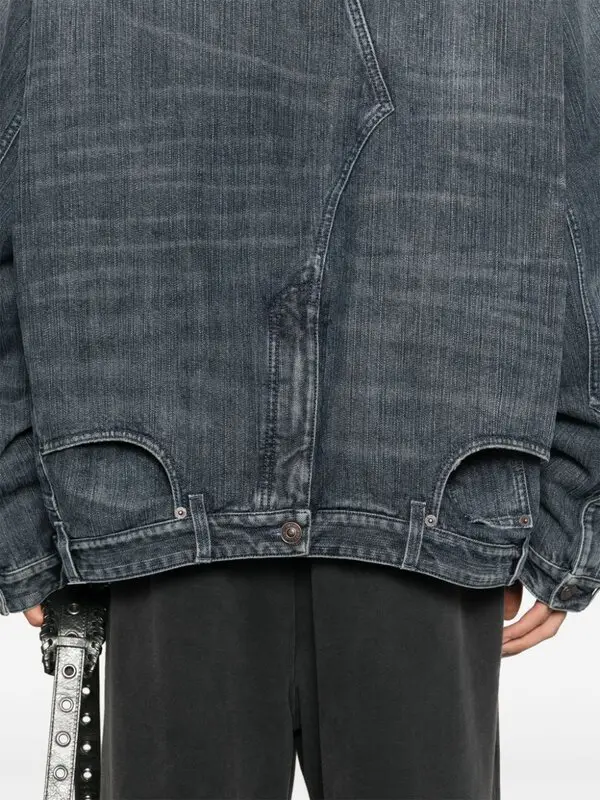 Balenciaga Deconstructed Denim Jacket