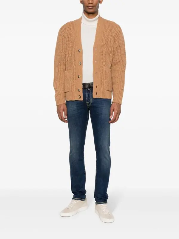 Jacob Cohen Skinny-leg Jeans With Logo Patch