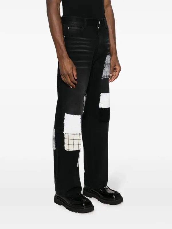 Marni Patch-detail Straight-leg Jeans