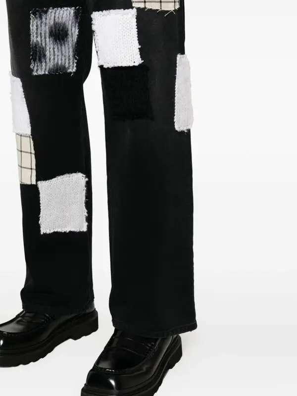 Marni Patch-detail Straight-leg Jeans