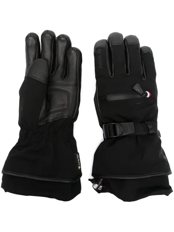 Moncler Padded Gloves - Black