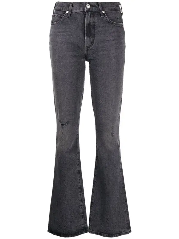 Citizens Of Humanity Lilah Flared Jeans - Black