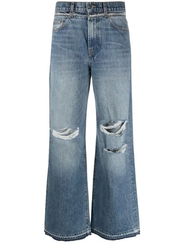 Amiri Wide-leg Jeans