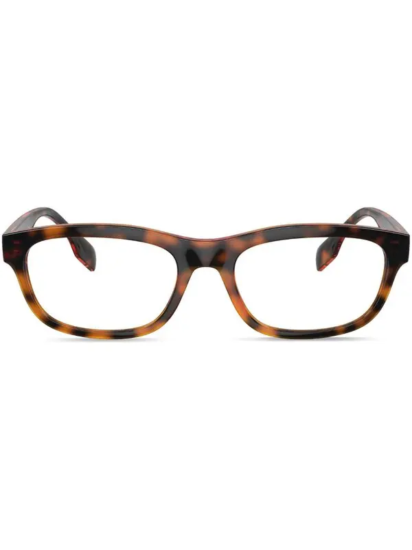 Burberry Rectangle-frame Glasses - Brown