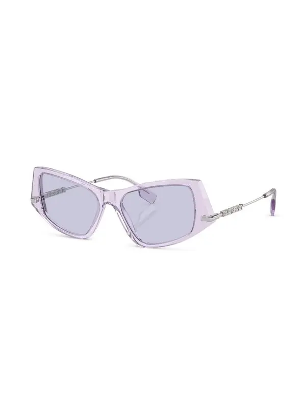 Burberry Logo-plaque Cat-eye Sunglasses