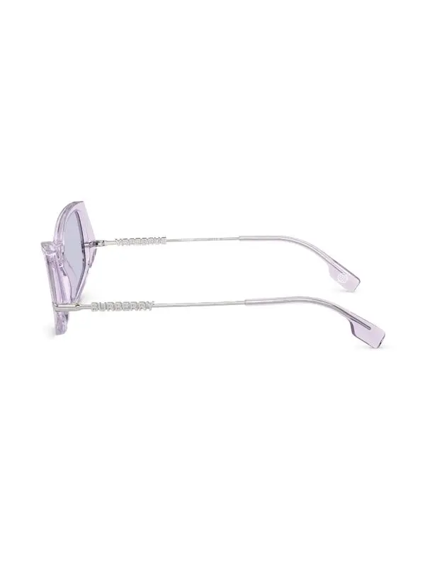 Burberry Logo-plaque Cat-eye Sunglasses