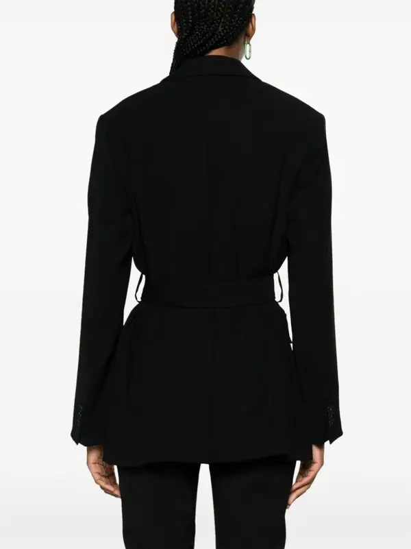 P.a.r.o.s.h Belted Single-breasted Blazer