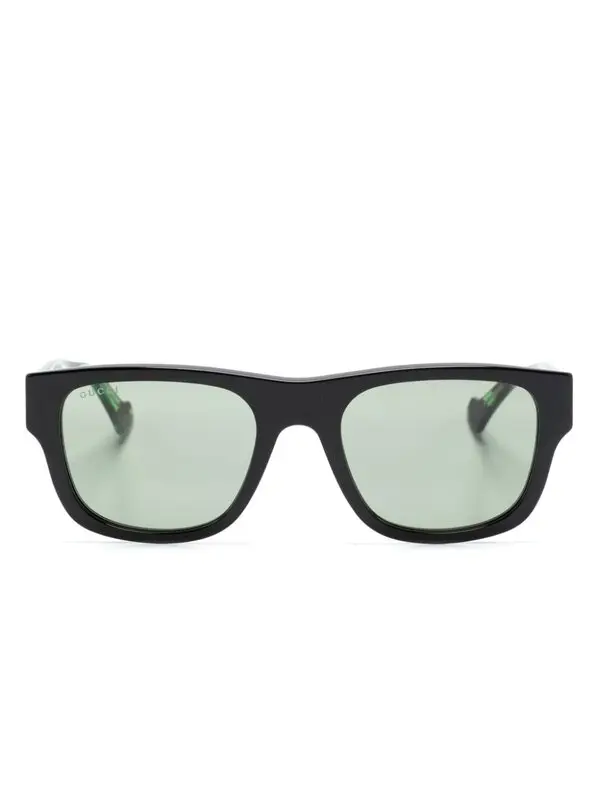 Gucci Square-frame Sunglasses - Black