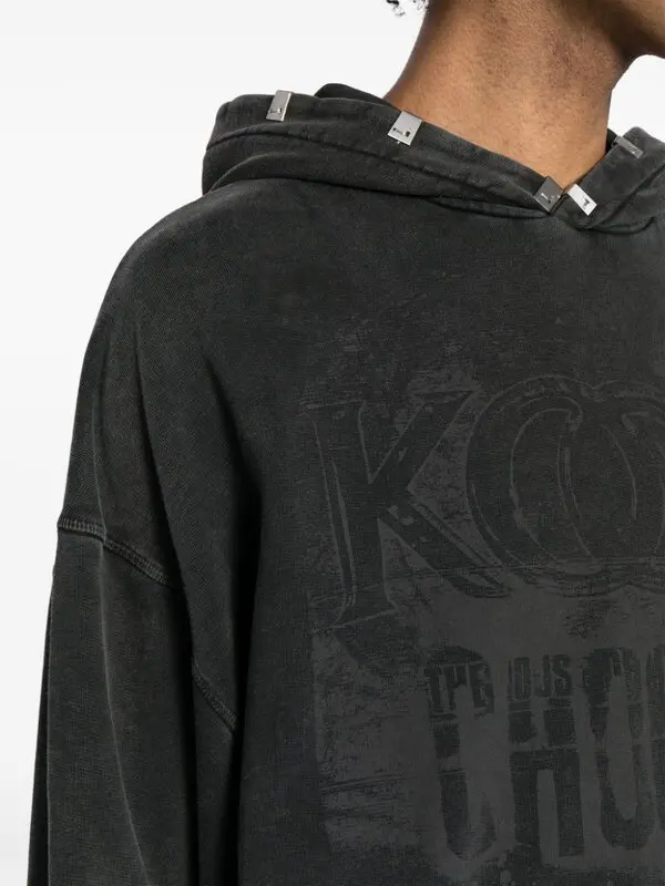 1017 Alyx 9sm Graphic-print Cotton Hoodie