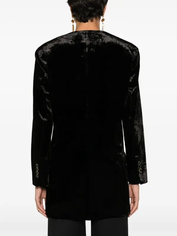 UMA WANG Velvet-effect Coat