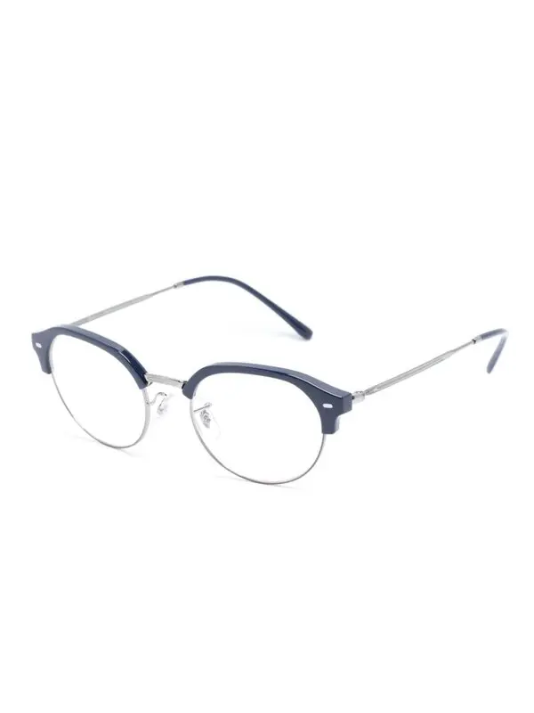 Ray-ban Engraved Half-rim Eyeglasses