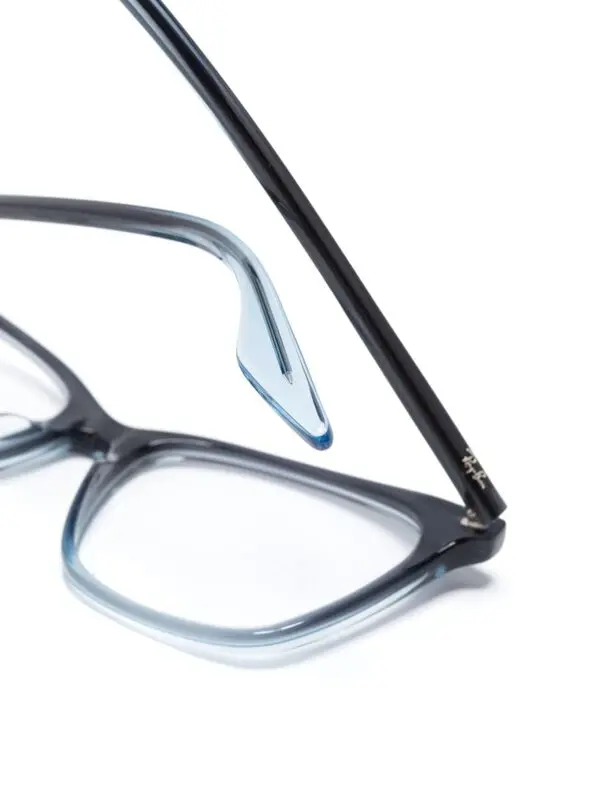 Ray-ban Polished-effect Square-frame Glasses