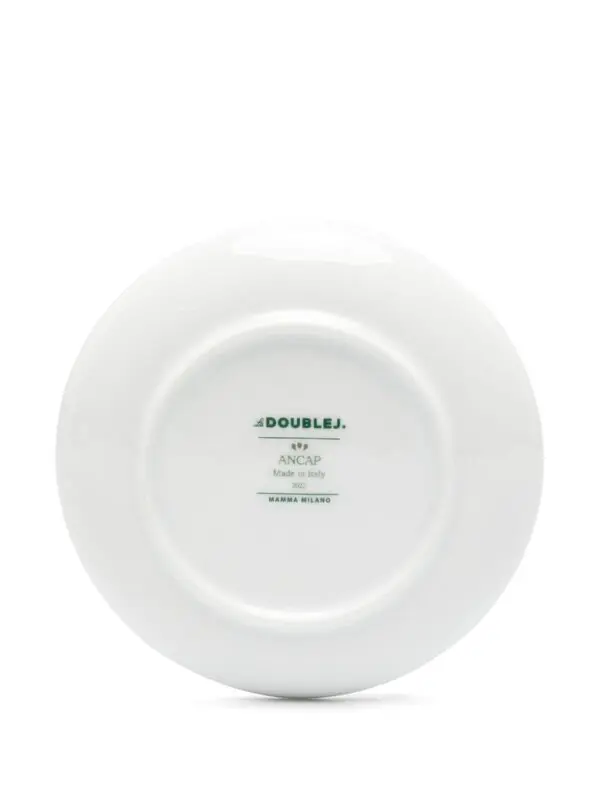 La DoubleJ Graphic-print Porcelain Plate