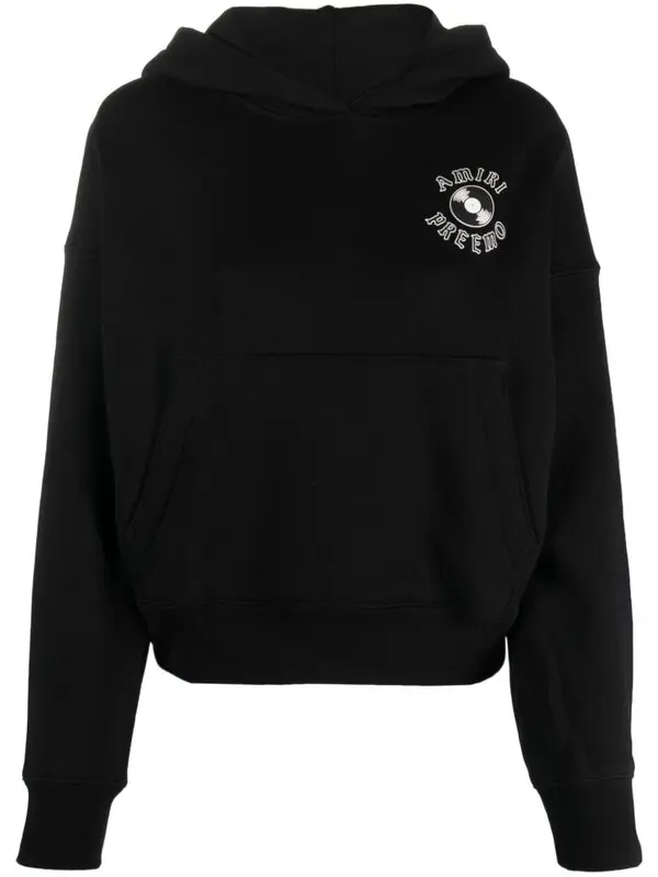 Amiri Graphic Print Cotton Hoodie
