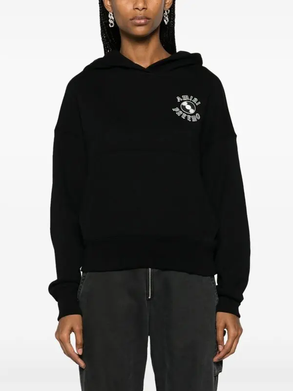 Amiri Graphic Print Cotton Hoodie