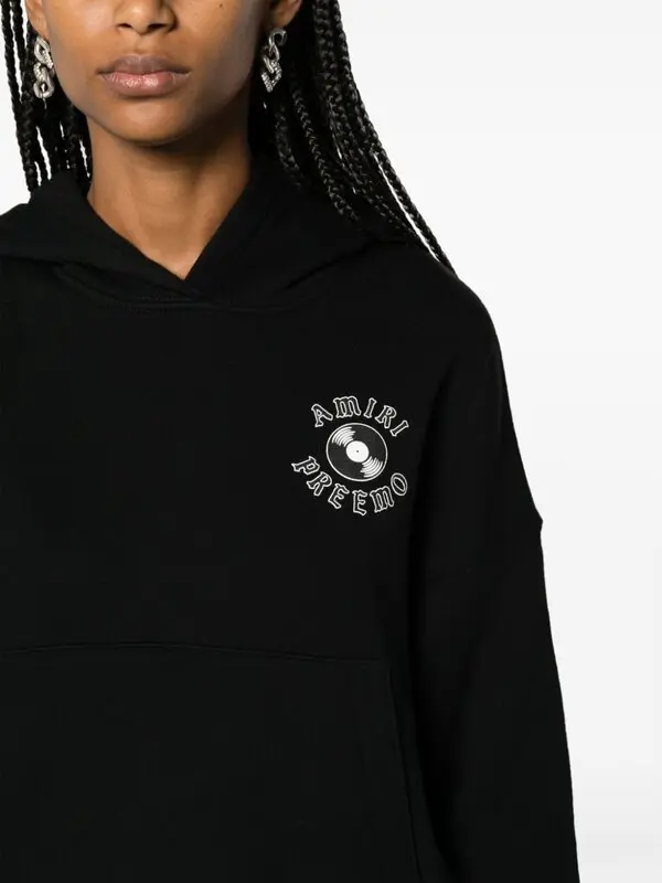 Amiri Graphic Print Cotton Hoodie