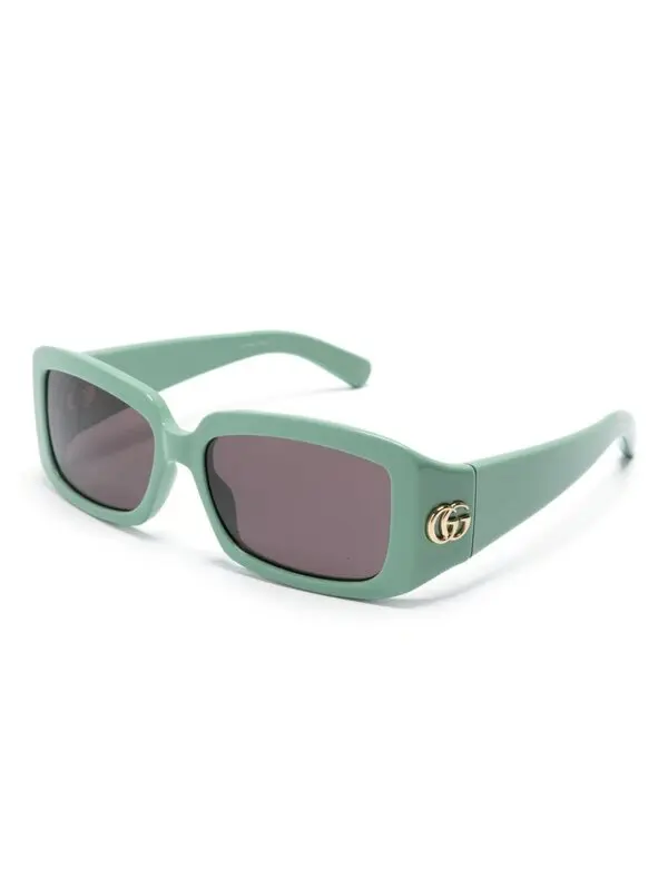 Gucci Icon Gg Rectangle-frame Sunglasses