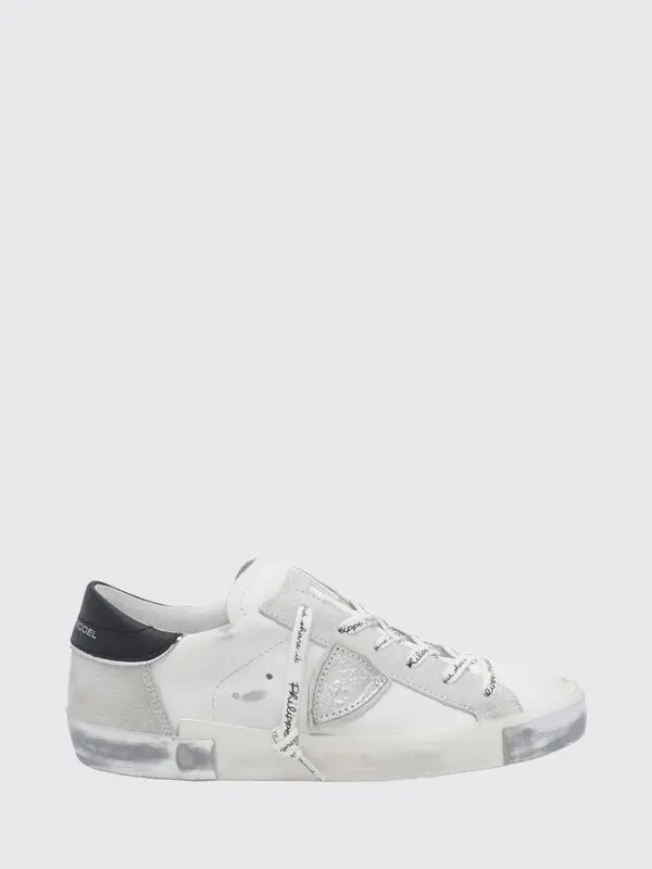 Philippe Model Lace Up Sneakers - Mastic