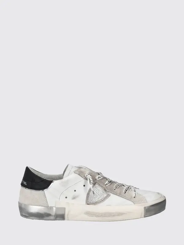 Philippe Model Lace Up Sneakers - Milk