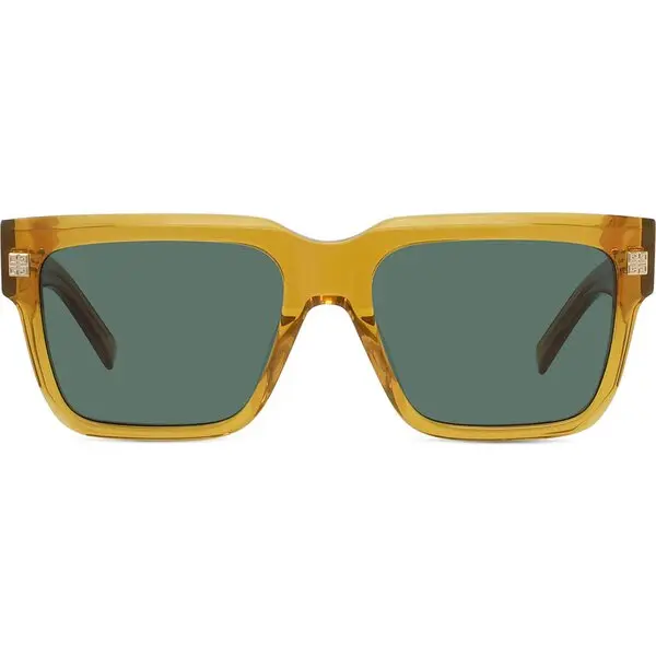 Givenchy Gv Day Square Sunglasses - Shiny Yellow/green