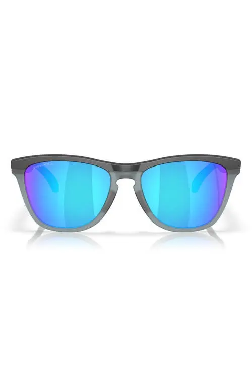Oakley Frogskins™ Keyhole Sunglasses - Matte Black / Prizm Sapphire
