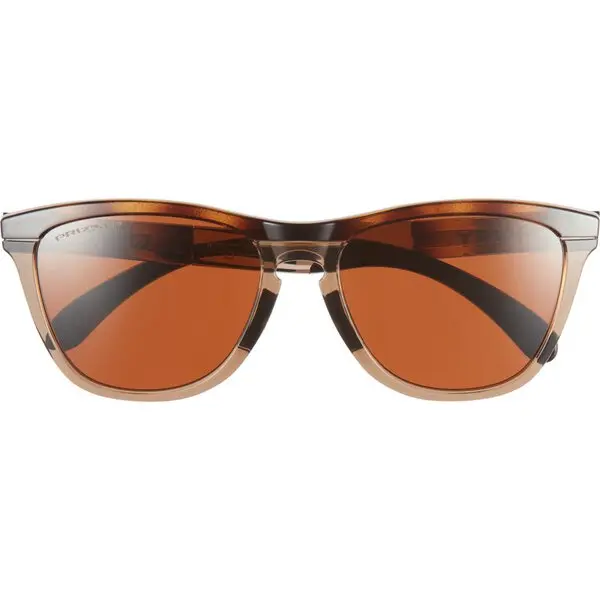 Oakley Frogskins™ Polarized Prizm™ Keyhole Sunglasses - Brown