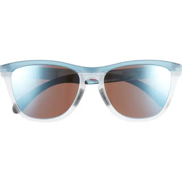 Oakley Frogskins™ Polarized Prizm™ Keyhole Sunglasses - Dark Grey