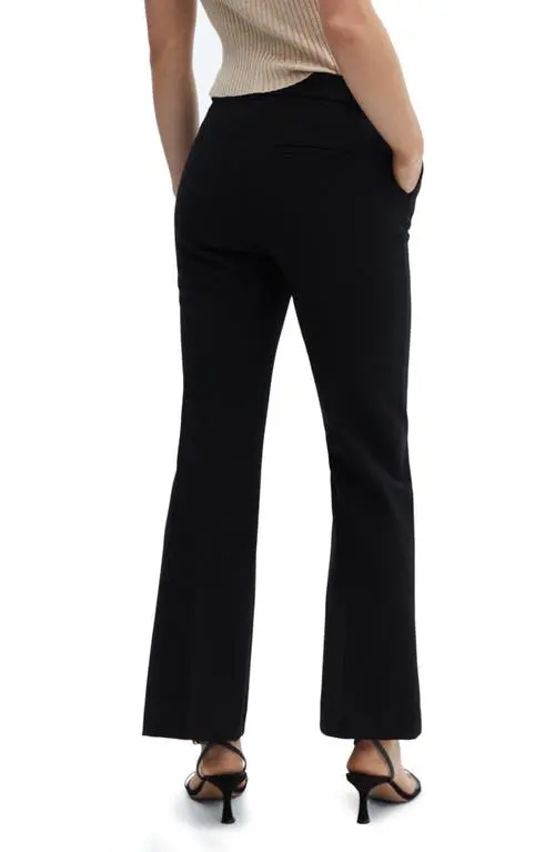 Mango Flared Leg Trousers