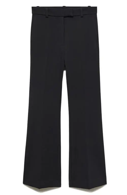 Mango Flared Leg Trousers