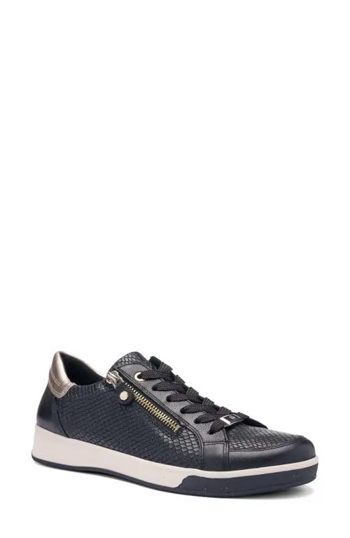 ARA Rei Low-top Sneaker - Black/silver