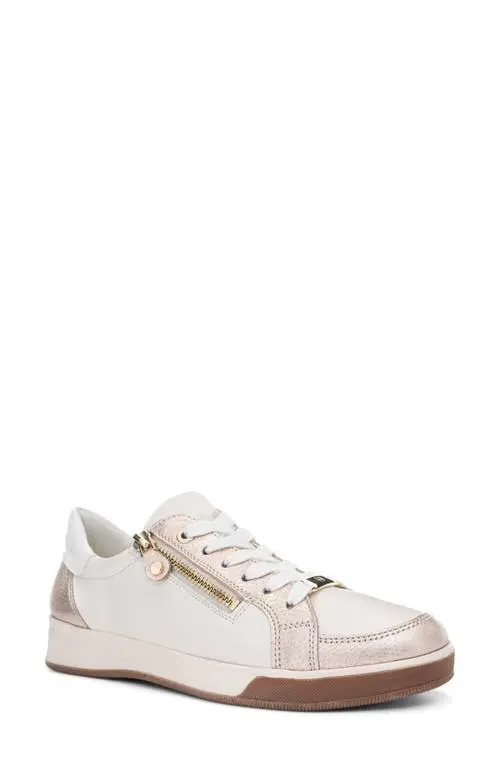 ARA Rei Low-top Sneaker - Sand/cream/white