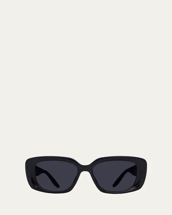 Barton Perreira Binti Zyl Square Sunglasses - Noclr