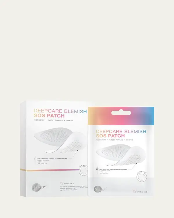 SKIN INC SUPPLEMENT BAR Deepcare Blemish Sos Patches, 12 Count - One-color