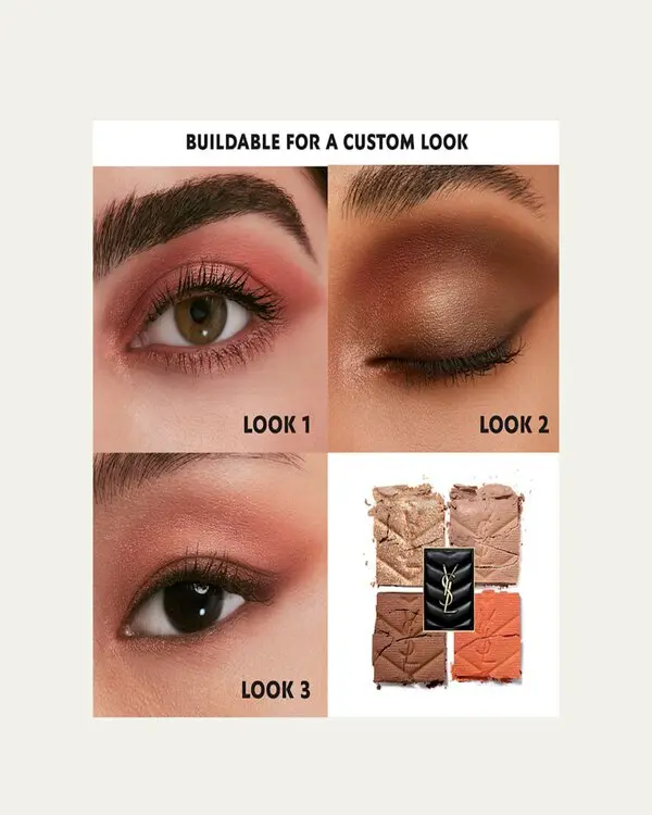 Saint Laurent Couture Mini Clutch Luxury Eyeshadow Palette - 810 Over Orange