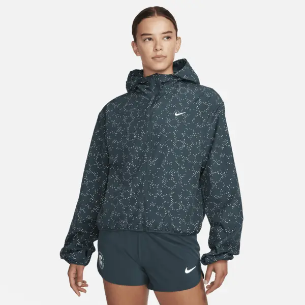 Nike Dri-fit Running Jacket - Green