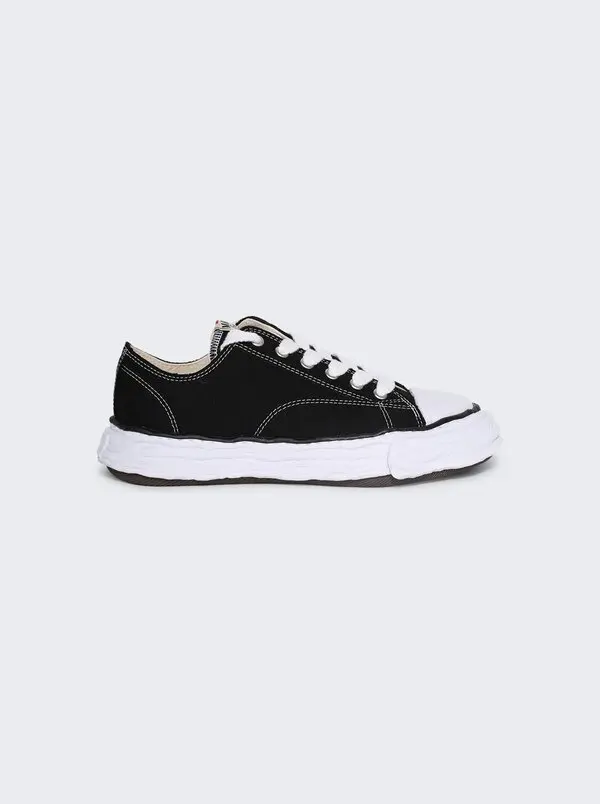 Mihara Yasuhiro Peterson Canvas Low-top Sneakers - Black