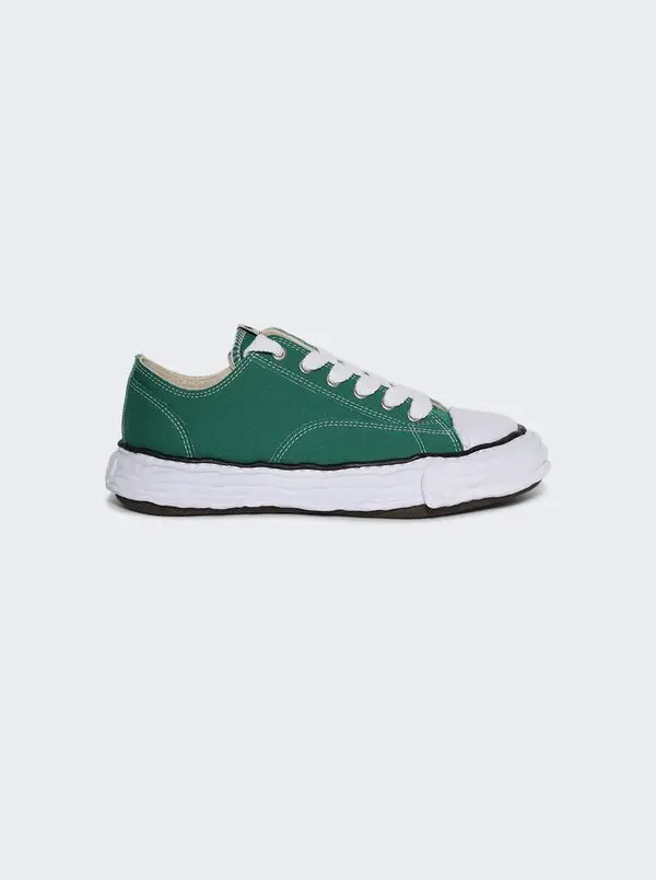 Mihara Yasuhiro Peterson Canvas Low-top Sneakers - Green