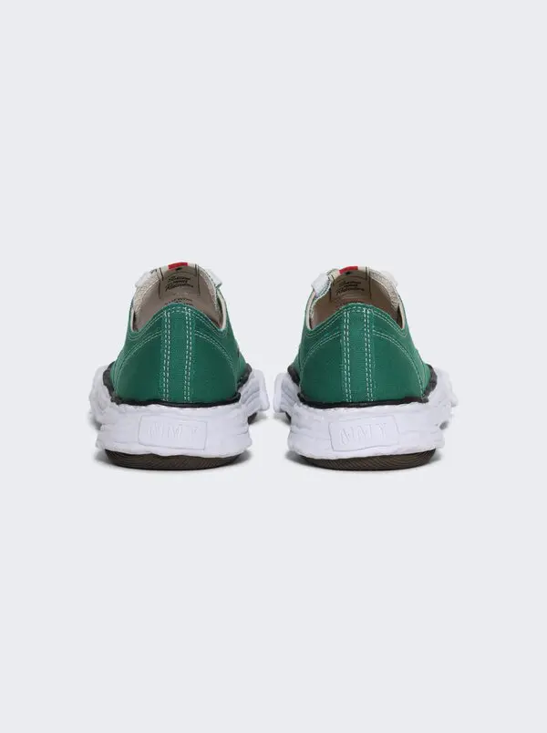 Mihara Yasuhiro Peterson Canvas Low-top Sneakers - Green