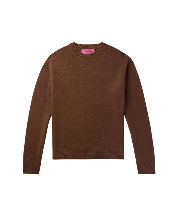 THE ELDER STATESMAN Cashmere Sweater - Brown