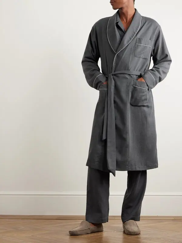 Thom Sweeney Cotton Robe