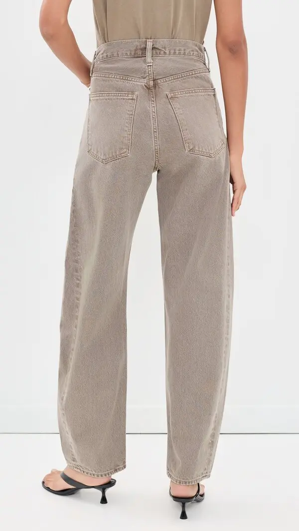 AGOLDE Luna Pieced Jeans - Cedar