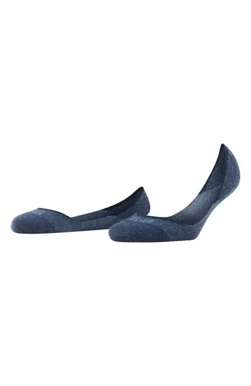 Falke Step Medium Invisible Socks - Navy Melange