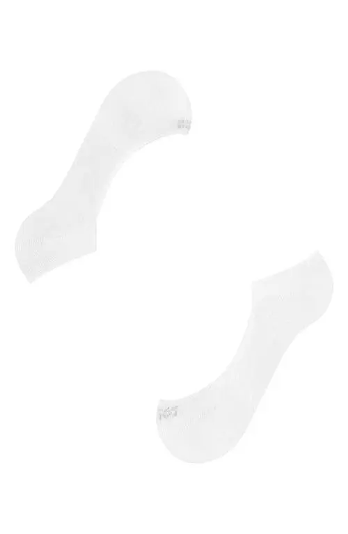 Falke Step Medium Invisible Socks - White